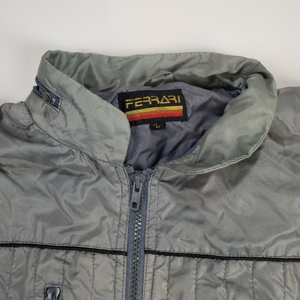 Ferrari Racing Competition Style Auto Jacket With Hoo… - Gem